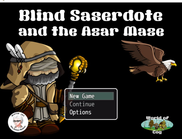 Blind Character Video Game with Posters | Made By Teachers