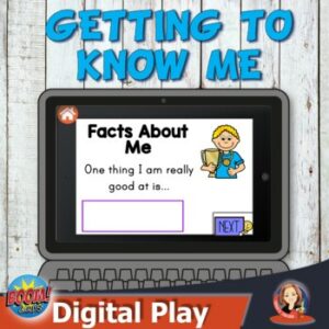 Getting to Know You Digital Boom Cards - Made By Teachers