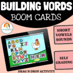 CVC Word Building | CVC Word Pictures - Made By Teachers