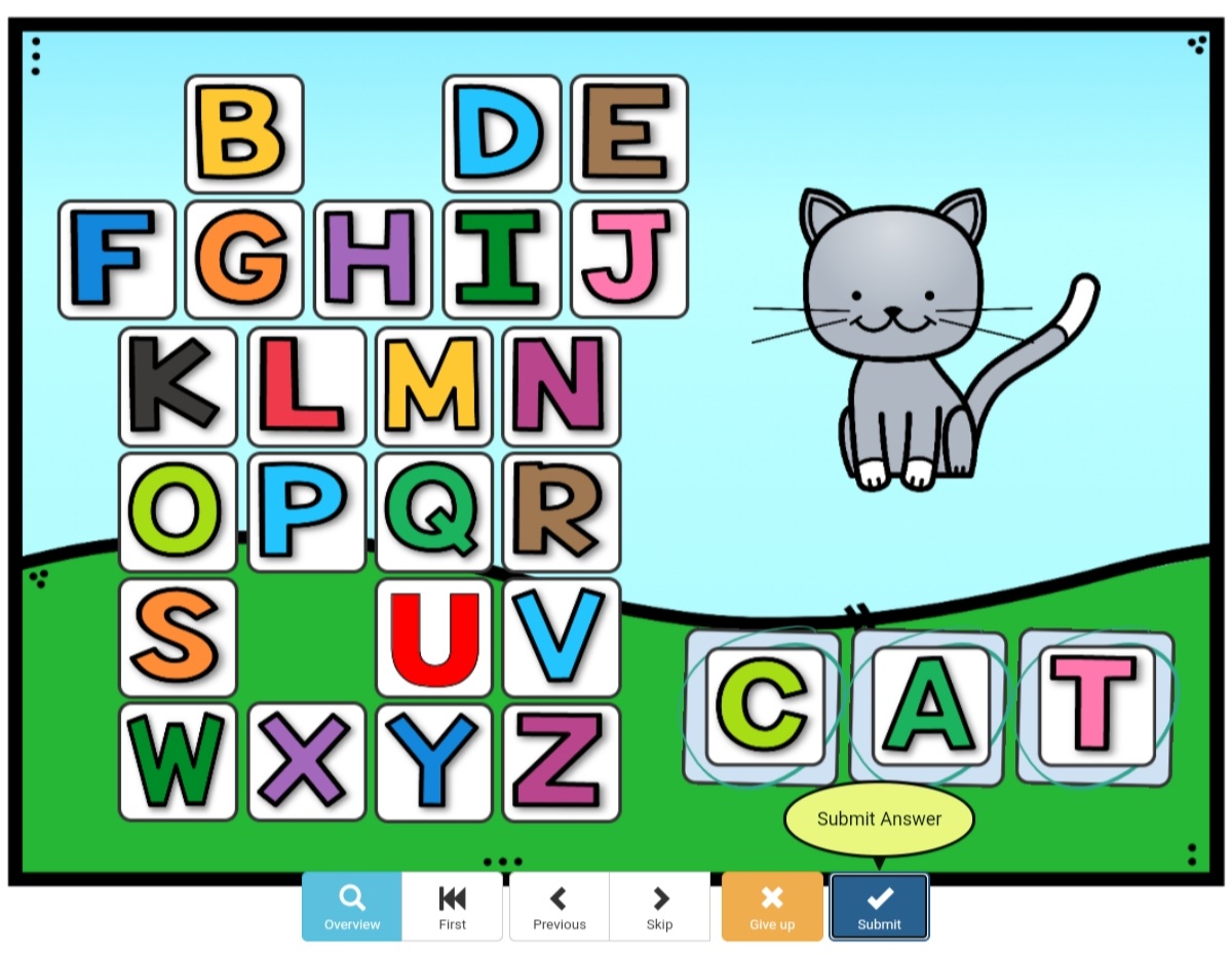 CVC Word Building | CVC Word Pictures | Made By Teachers