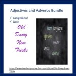Adjectives and Adverbs Bundle | Made By Teachers