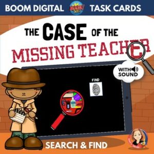 Back to School Search and Find Boom Cards - Made By Teachers