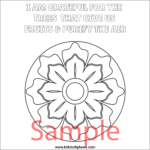 GRATITUDE Mandala Printable Coloring Book for Kids - Made By Teachers