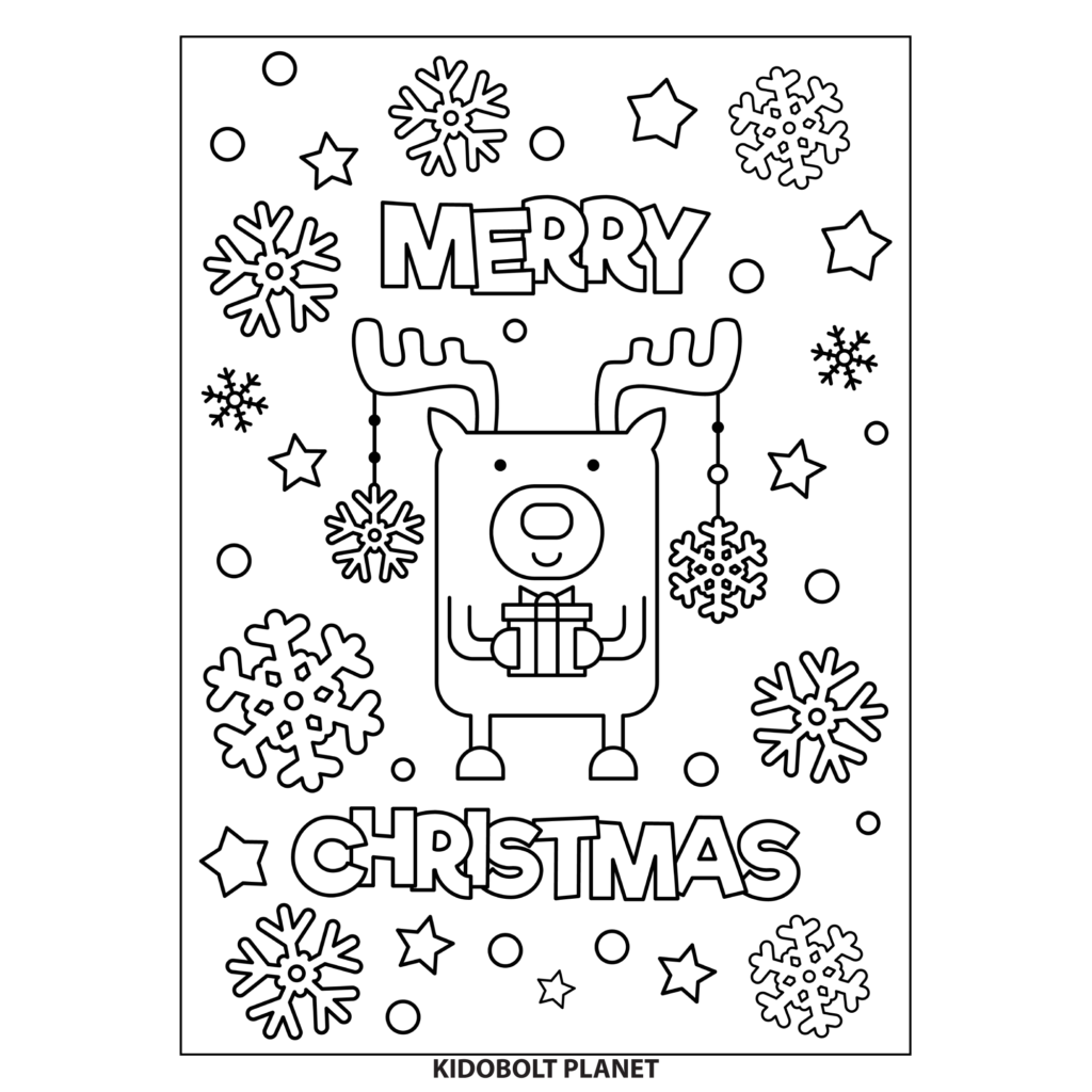 Christmas Coloring Pages | Made By Teachers
