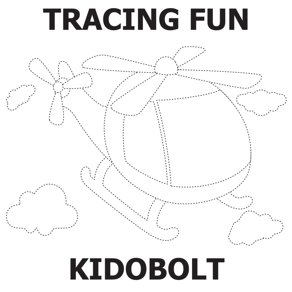 Things That Fly Tracing Shapes - Prewriting Worksheets - Made By Teachers