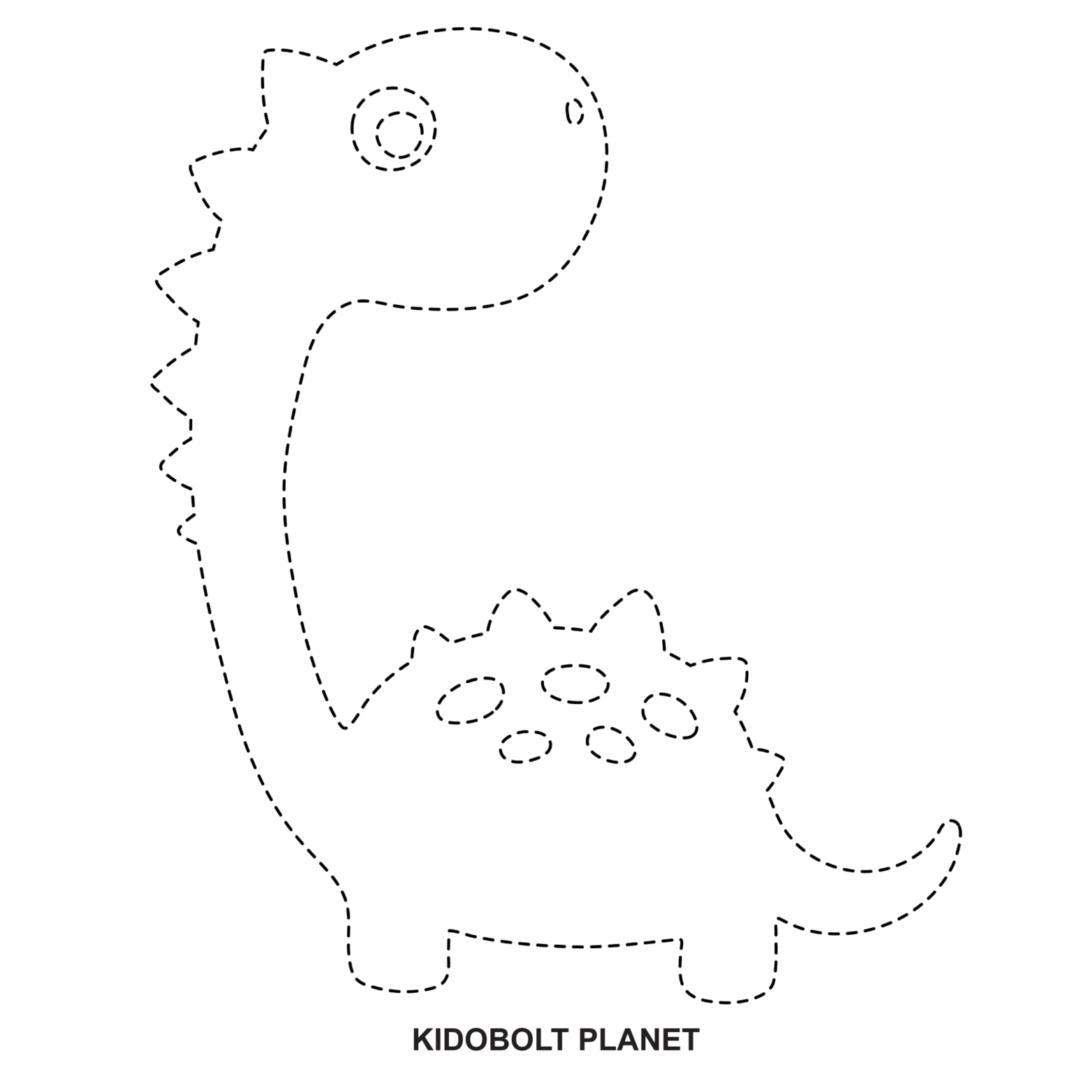 Cute Dinosaurs Tracing Shapes - Prewriting Workshe | Made By Teachers