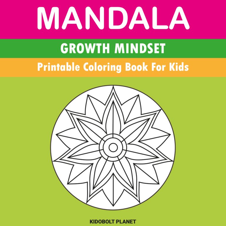 Mandala Beautiful Flowers Printable Coloring Book | Made By Teachers