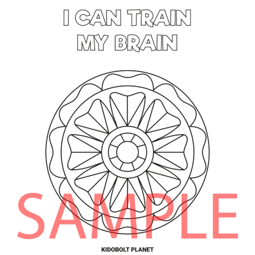 Growth Mindset Mandala Printable Coloring Book for - Made By Teachers