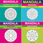 BUNDLE of 4 Mandala Printable Coloring Books | Made By Teachers
