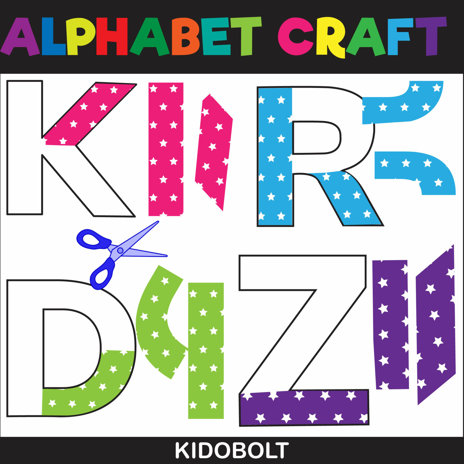 Alphabet Craft Cut and Glue Activity | Made By Teachers