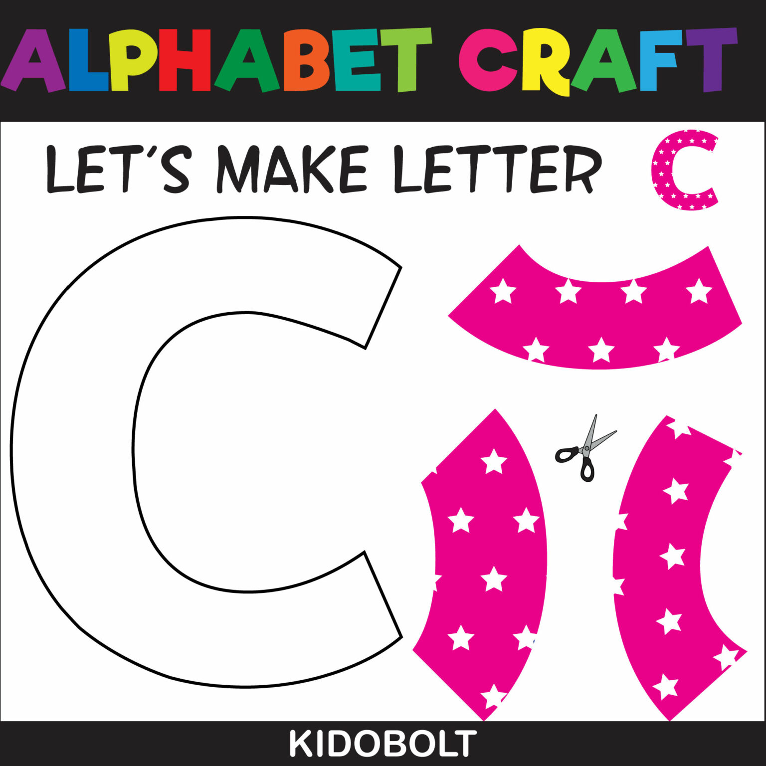Alphabet Craft Cut and Glue Activity - Made By Teachers