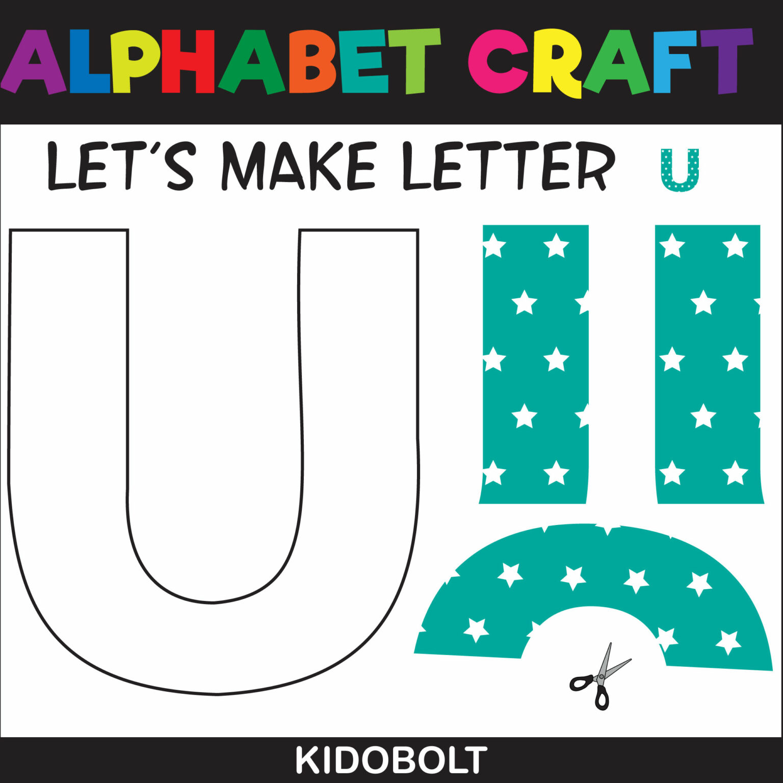 Alphabet Craft Cut and Glue Activity - Made By Teachers