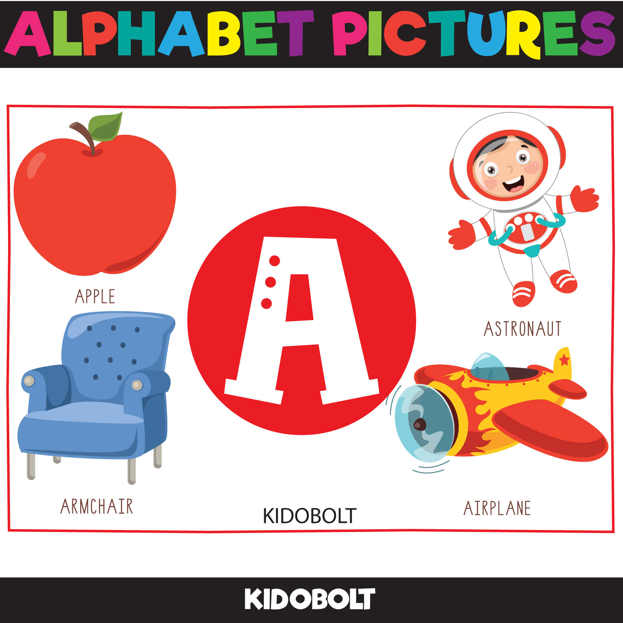 Alphabet Picture Cards - Made By Teachers