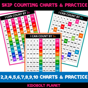 Skip Counting Charts & Practice Worksheets - Made By Teachers