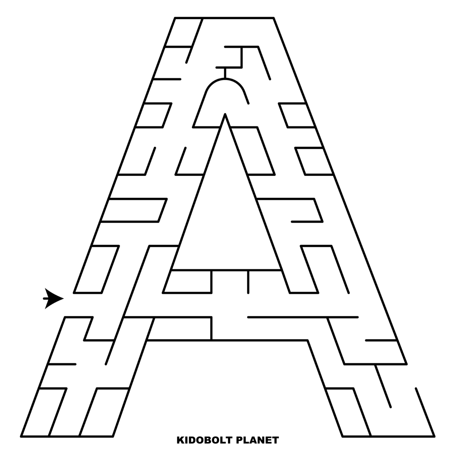 ABC Alphabet Maze Puzzle Workbook | Made By Teachers