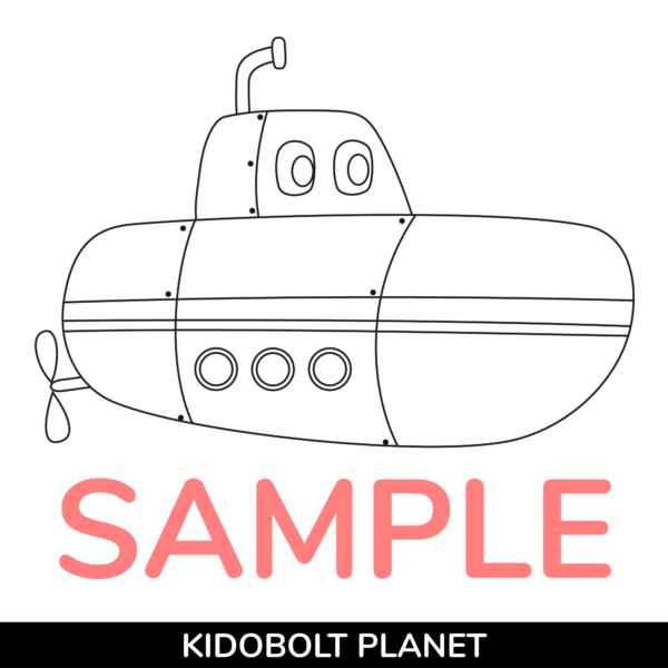 51 THINGS THAT GO Coloring Pages - Made By Teachers