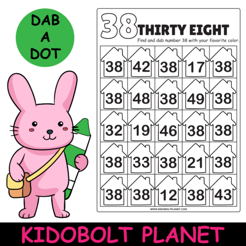 Kindergarten Numbers 0 to 100 Dab a Dot Printable - Made By Teachers