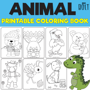 31 Animals Printable Coloring Book - Made By Teachers
