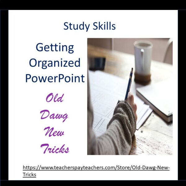 Study Skills Getting Organized PowerPoint | Made By Teachers