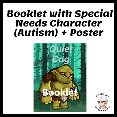 Autistic Character Booklet and Poster | Made By Teachers