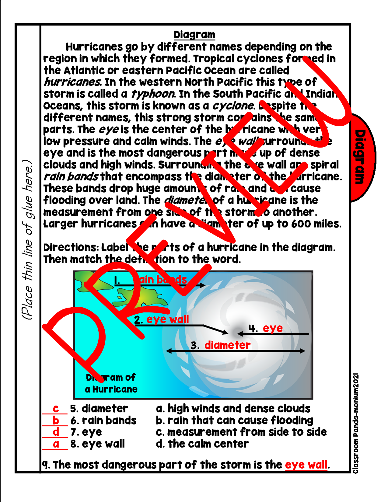 Hurricanes Tab Booklet | Made By Teachers