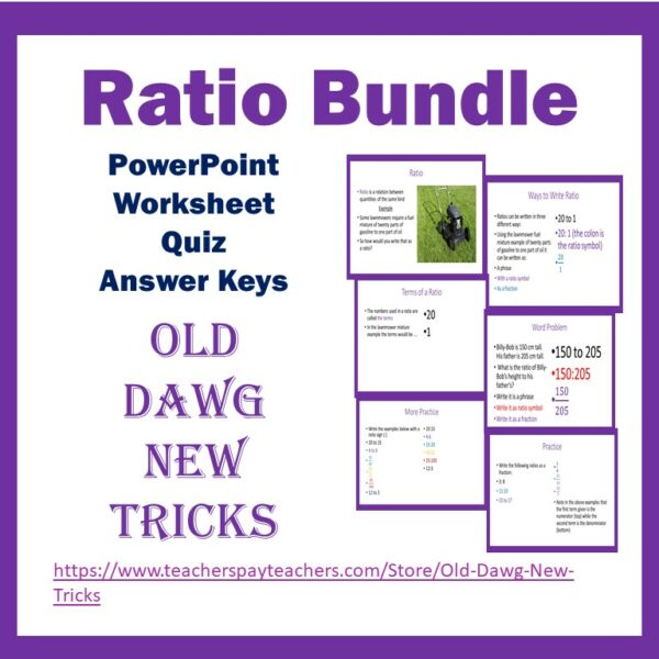 Ratio Bundle - Made By Teachers
