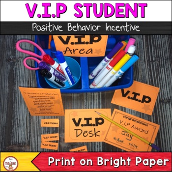 VIP Positive Behavior Classroom Management Tool | Made By Teachers