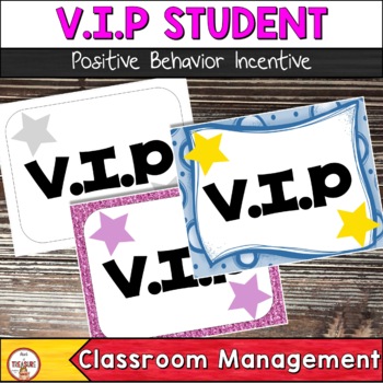 VIP Positive Behavior Classroom Management Tool | Made By Teachers