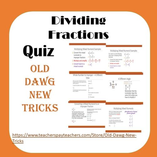 Dividing Fractions Quiz | Made By Teachers