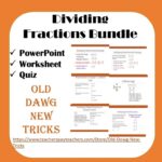 Dividing Fractions Bundle | Made By Teachers