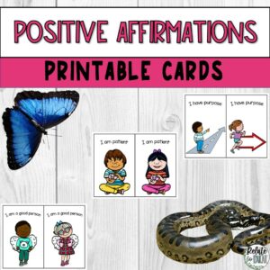 Positive Affirmations Printable Cards - Made By Teachers