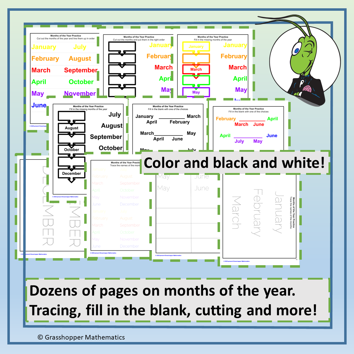 Days of the Week and Months of the Year Pre-K - Made By Teachers