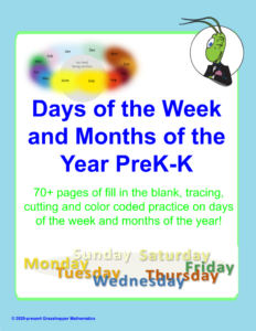 Days of the Week and Months of the Year Practice - Made By Teachers