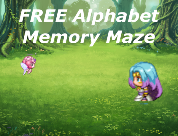 FREE Alphabet Memory Maze Video Game | Made By Teachers