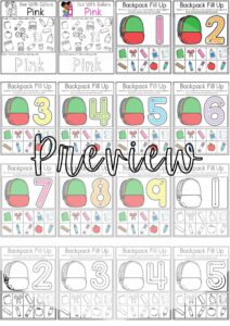 Back To School Preschool Packet - Made By Teachers