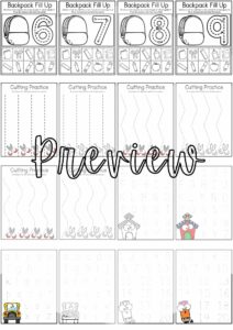 Back To School Preschool Packet - Made By Teachers
