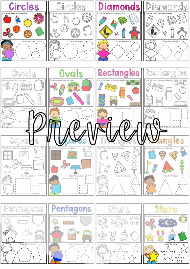 Back To School Preschool Packet - Made By Teachers