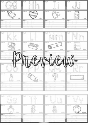 Back To School Preschool Packet - Made By Teachers