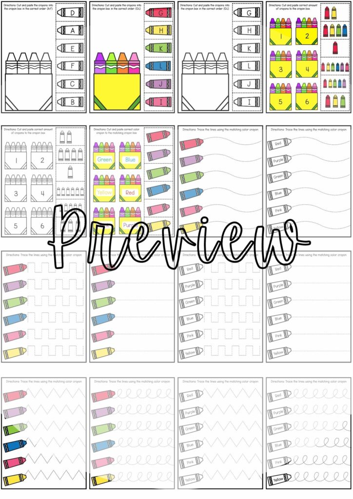 Back To School Preschool Packet - Made By Teachers