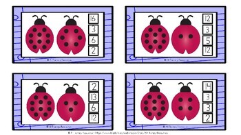 Counting & Addition Clip & Peg Ladybug Cards | Made By Teachers