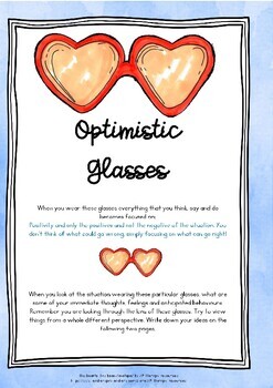 Perspective Glasses - Thoughts, Feelings Behaviors | Made By Teachers
