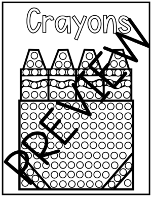 Q Tip Painting Fine Motor Activities Back to School - Made By Teachers