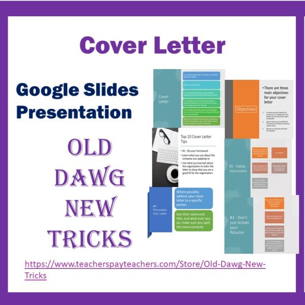 Cover Letter Google Slides Presentation - Made By Teachers