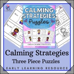 Calming Strategies / Coping Skills Puzzles - Made By Teachers