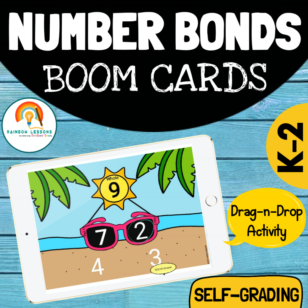 Number Bonds to 10 | Number Bonds Boom Cards | Made By Teachers