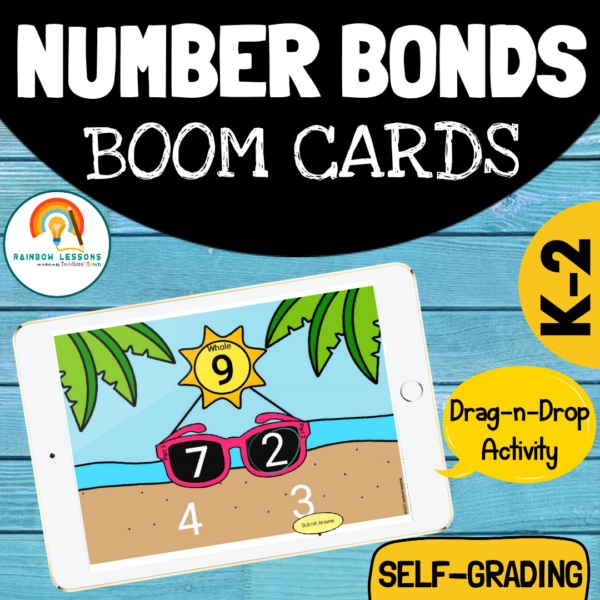 Number Bonds to 10 | Number Bonds Boom Cards | Made By Teachers