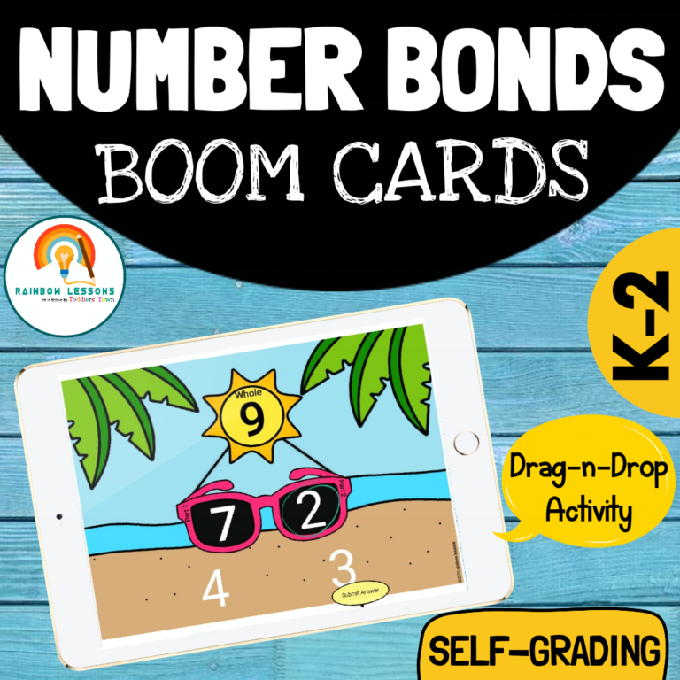 Number Bonds to 10 | Number Bonds Boom Cards | Made By Teachers