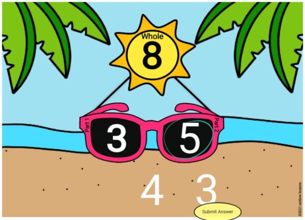 Number Bonds to 10 | Number Bonds Boom Cards | Made By Teachers