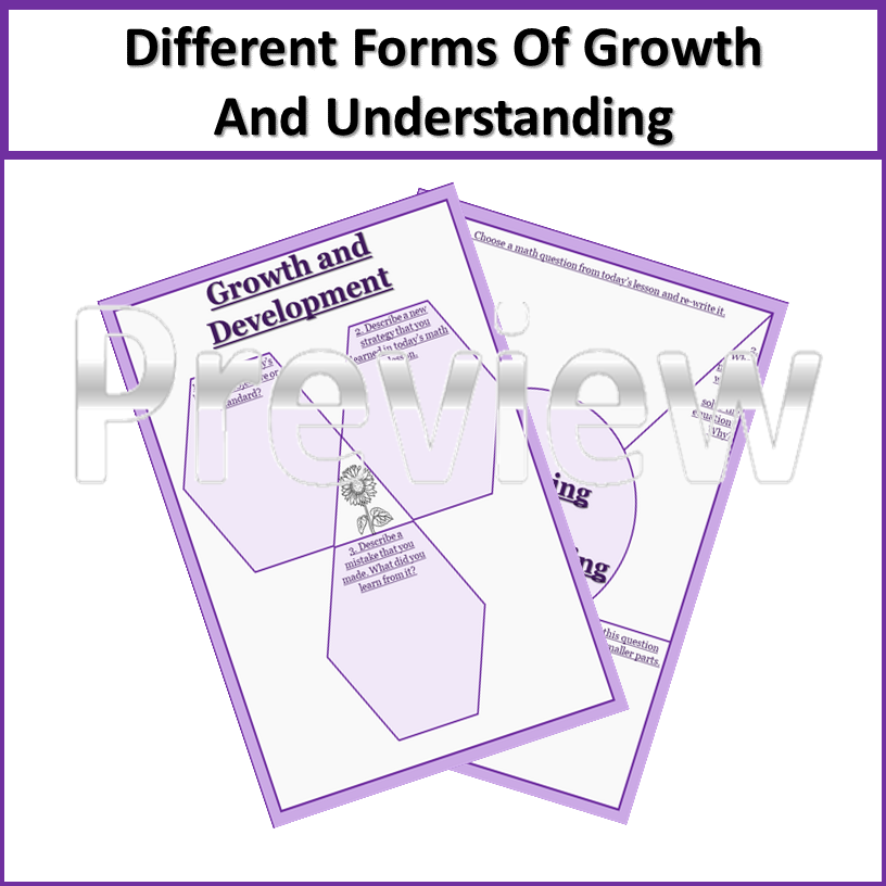 High School Math Journal Reflection Writing | Made By Teachers