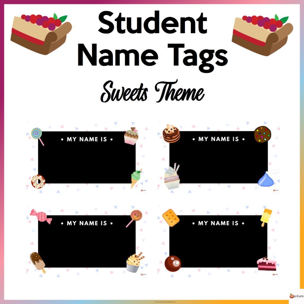 Editable Name Tags Dinosaur Theme - Made By Teachers